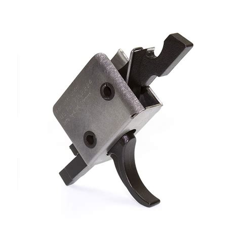 Cmc Triggers Cmc Ar 9mm Trigger Single Stage Curved Blacksilver Finish