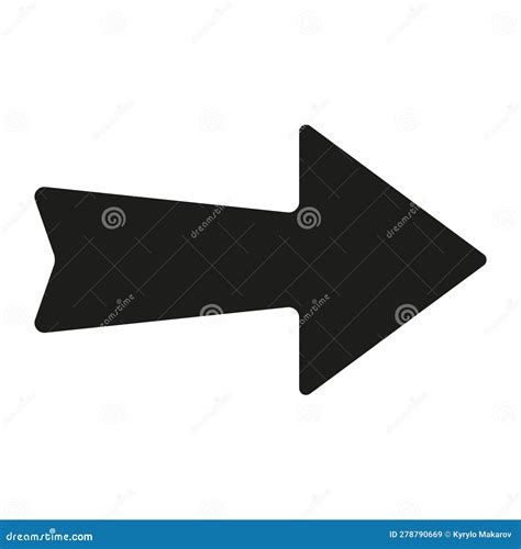 Arrow Icon Pointing Sideways A Simple And Sleek Icon Featuring An Arrow Pointing Horizontally