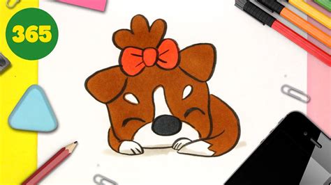 Comment Dessiner Un Chien Kawaii 🐶 Comment Dessiner Un Chiot Très