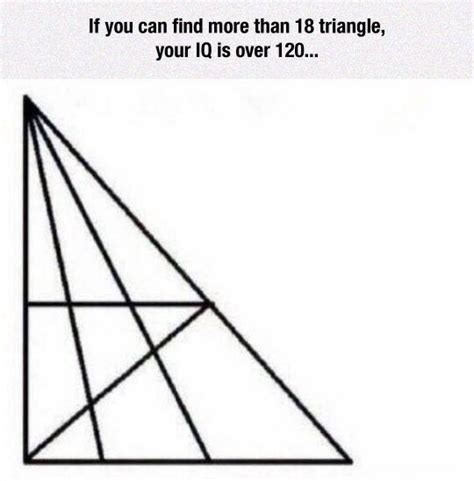 Iq Test How Many Triangles Can You Find Nairaland General Nigeria