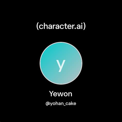Yewon Yohan Cake Character Ai Personalized Ai For Every Moment Of Your Day