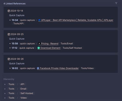 Creating A Table From Hierarchy Queries Logseq