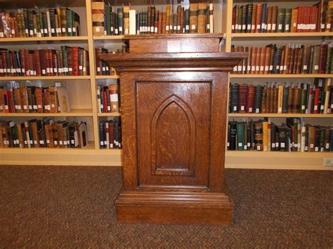 Pulpit From Campus Hill Church Loma Linda University Del E Webb