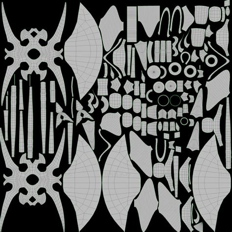 Fantasy Axe 3d Model