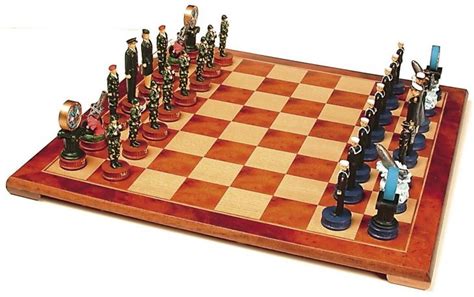 Army Vs Navy Chess Set Chess Board Set Up