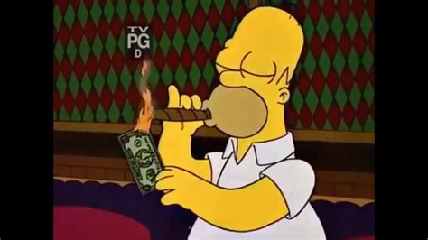 Bart Simpson Smoking A Blunt
