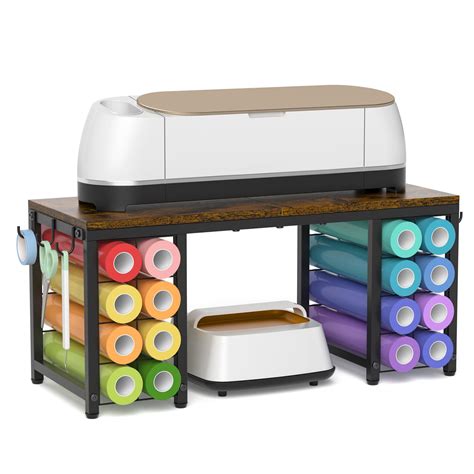 Ikkle Craft Organizers And Storage Compatible With Cricut Machines Craft Table