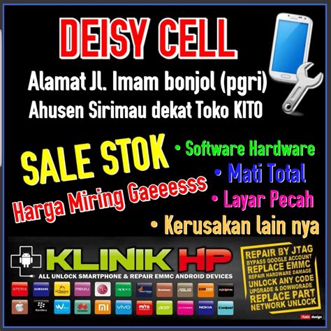 Deisy Cell Deisy Cell Promo Cuci Gudang Ongkos Servis Berapa Ya