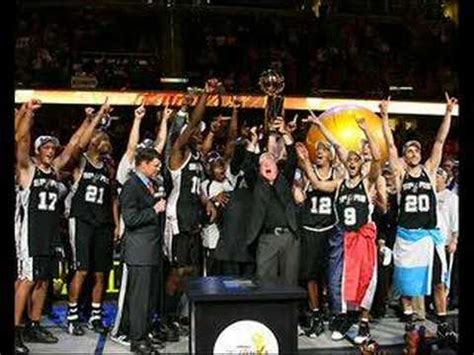 San Antonio Spurs Nba Champions 2007 Worlds Champions Youtube