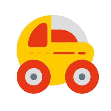 Premium Vector Bik Icon Colored Shapes