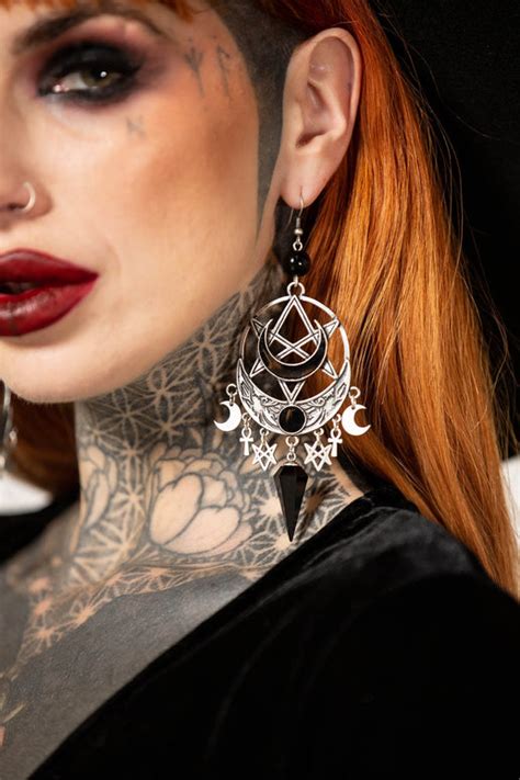 Earrings Killstar