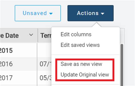 How Do I Create Saved Views