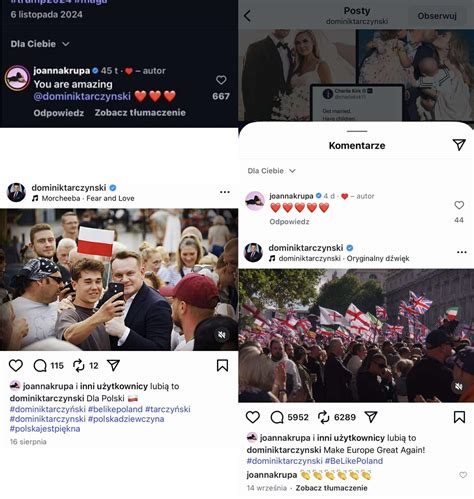 Dominik Tarczyński Czule Obejmował I Głaskał Joannę Krupę Na Imprezie