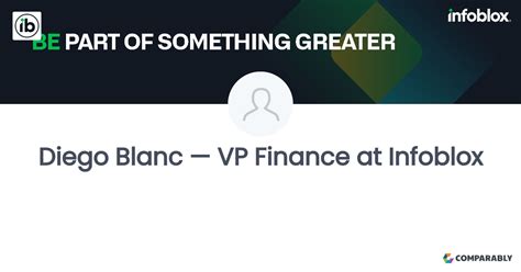 Diego Blanc — Vp Finance At Infoblox Comparably