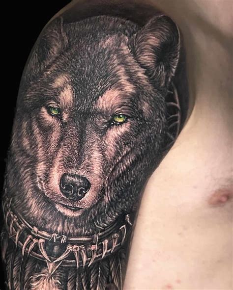 The Best Wolf Tattoos For Men In 2024