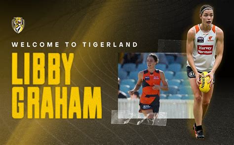 Libby Graham Becomes An Aflw Tiger