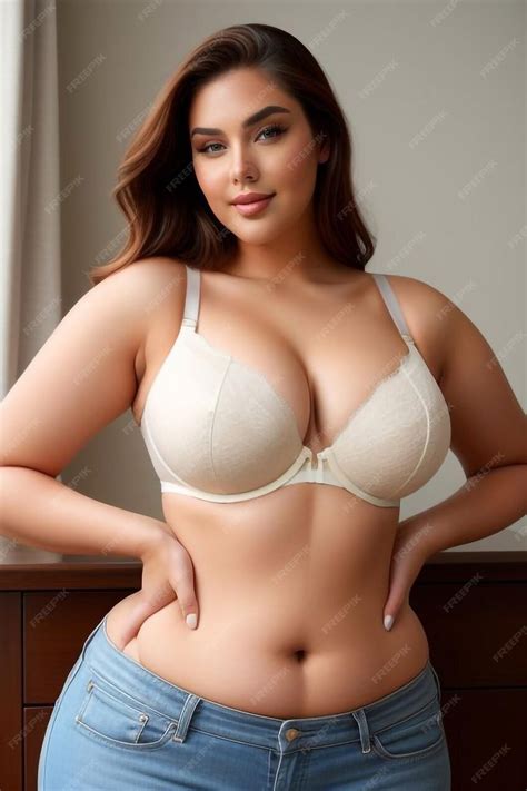 Premium Photo A Woman With A Bra That Says Quot Shes A Model Quot