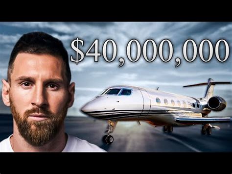 Inside Lionel Messis Luxurious Private Jet Youtube