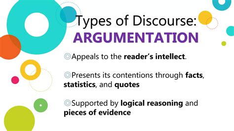 Argumentative Discourse Pptx