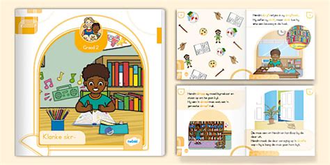 Graad 2 Klanke Skr E Boek Professor Feito Twinkl