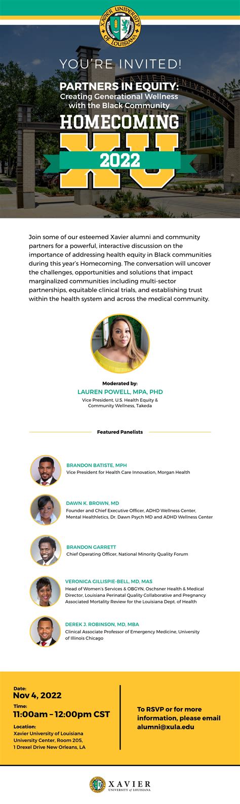 Creating Generational Wellness With The Black Community Xavier