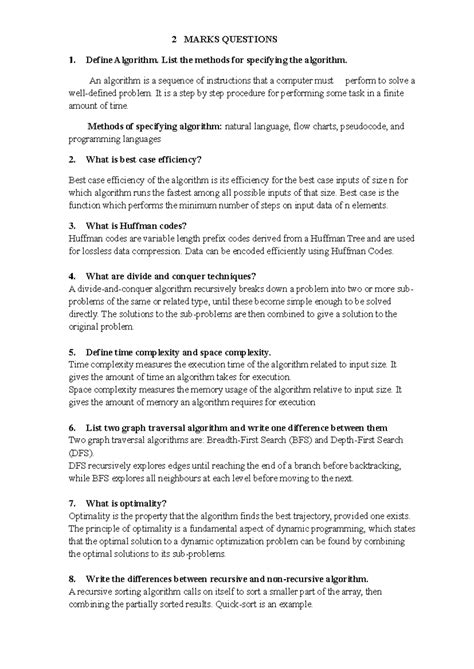 Daa Note 4th Sem Bca Attached Design And Analysis Of Algorithms 4 Th Sem Bca By Pushpalatha