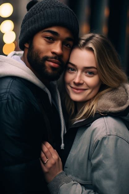 Free Photo Close Up Portrait On Couple Together