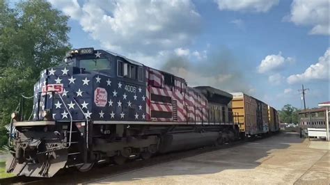 Cp 8781 Kcs 4006 And Up Inspection Car Railfanning Cpkc Beaumont Sub