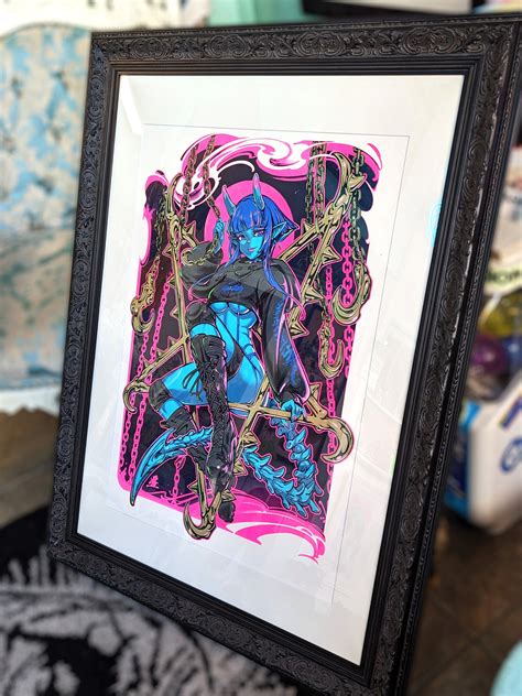 Devi Art Print 1st Edition Signed And Numbered Invasion Club