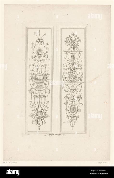 arabic with hunting attributes jean baptiste fay 1784 1796 print