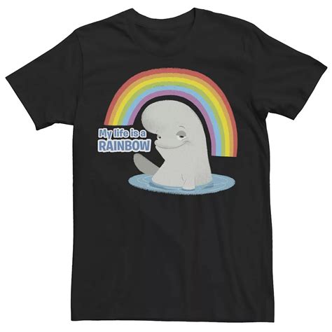 Disney Pixars Finding Dory Bailey Mens Rainbow Tee