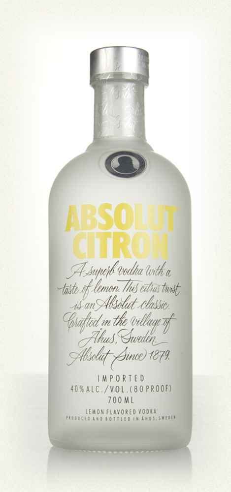 [buy] Absolut Citron Vodka 700ml At