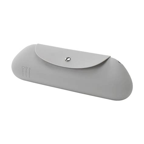 Portable Makeup Brushes Bag With Magnetic Closure For Storage Use In