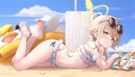 Zi Yue Liuli Hifumi Blue Archive Hifumi Swimsuit Blue Archive