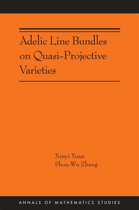 Adelic Line Bundles On Quasi Projective Varieties Princeton University Press