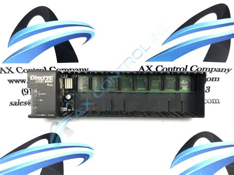 D2 09bdc 1 Is A Directlogic Dl205 Series I O Base With 9 Slots For Din Rails And Panel Mounts