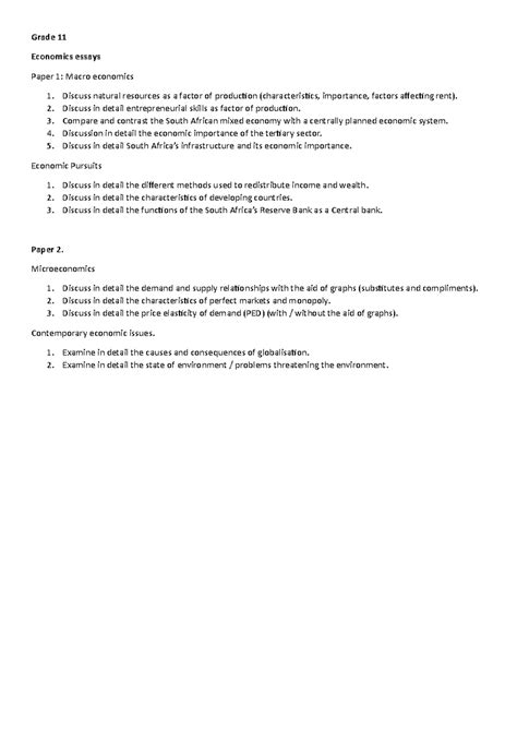 Economics P2 Market Failure Causes And Government Remedies Essay Studocu