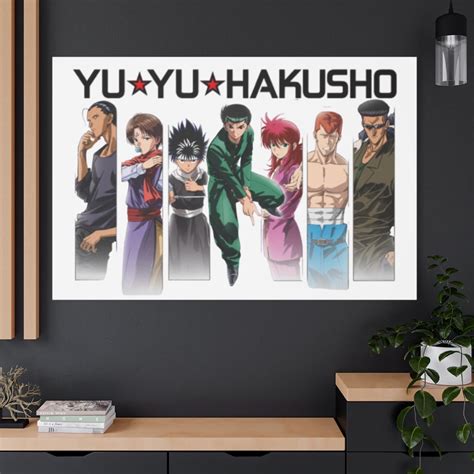 Yu Yu Hakusho Canvas Art Anime Wall Decor Manga Artwork For Fans