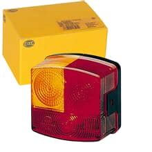 Hella 12v RÜckleuchte Halogen GlÜhlampen Rotgelb Links 2se 002 776 217