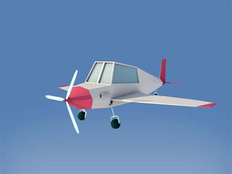 Free Plane Render 3d Turbosquid 1192348