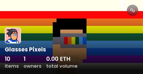 Glasses Pixels Collection Opensea