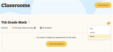 Delete My Class Delete My Class