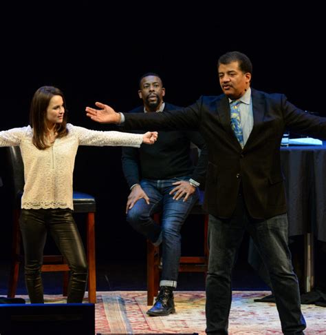 Playing With Science At Bam With Sasha Cohen And Neil Degrasse Tyson