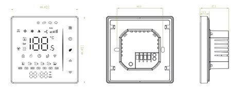 Smart Heating Programmable Home Thermostat