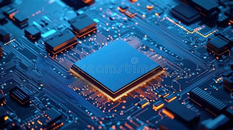 Quantum Computing Chip The Future Of Speed And Technology Stock