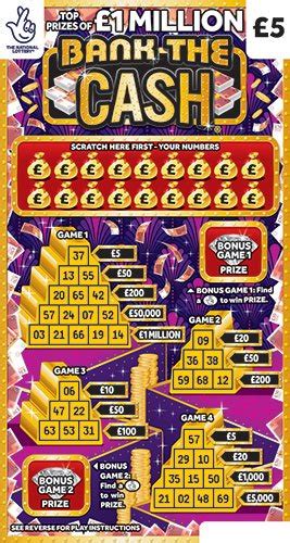Bank The Cash 2023 Scratchcard Lotto Scratchcards