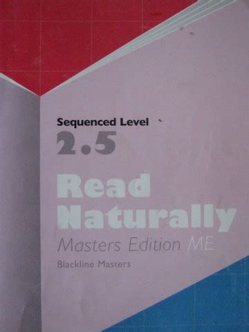 Read Naturally Me Sequenced Level 10 Blm P By Ihnot Matsoff 1010