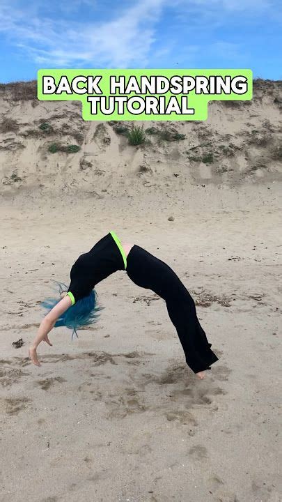 5 Step Back Handspring Tutorial 🤸‍♀️ Learn How To Do Back Handspring With This Easy Acrobatics