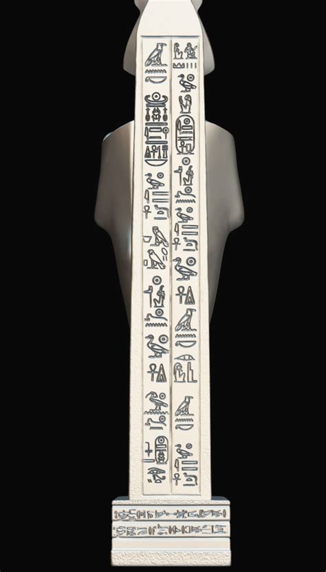 Stl File Statuette Of Osiris・3d Printing Model To Download・cults