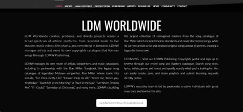 Music Streaming And Artist Management Platform Ldm World